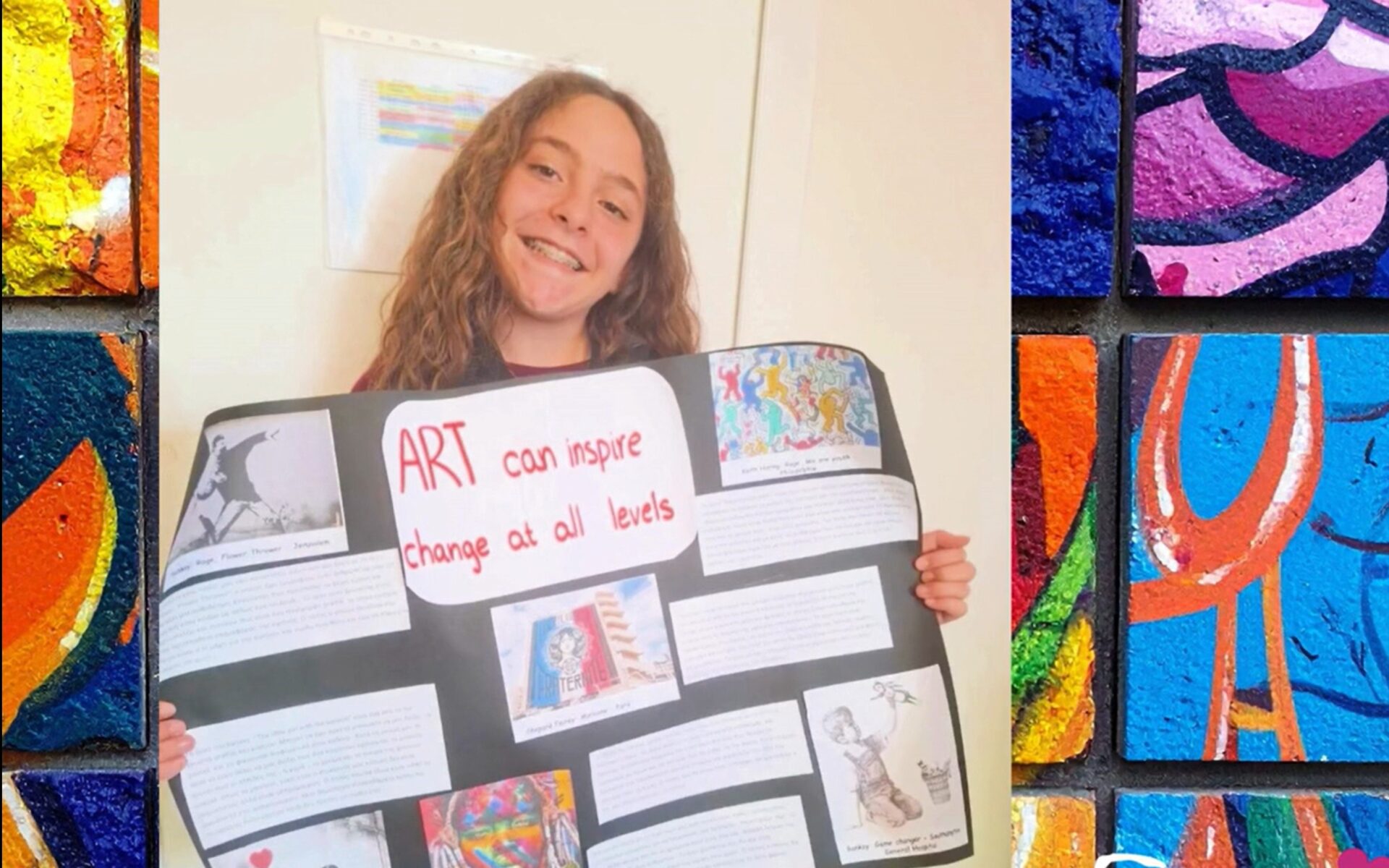 STREET ART @ DES #Year6 MYP1 Summative Assessment – Arts • Des